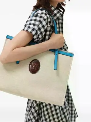 Versace Rivière Large Canvas Tote