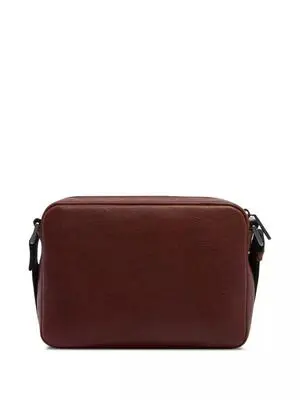 THE BRIDGE Pebbled Leather Messenger Bag