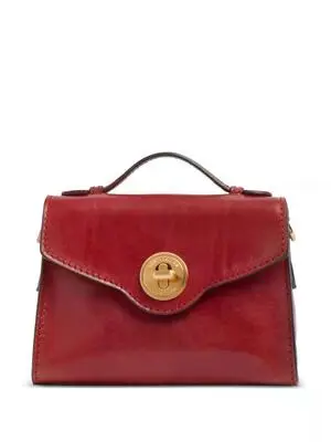 THE BRIDGE Leather Mini Bag - Red