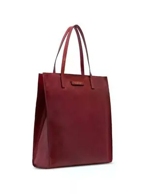 THE BRIDGE Mirra Logo-plaque Leather Tote Bag