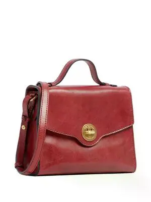 THE BRIDGE Irene Leather Foldover Shoulder Bag