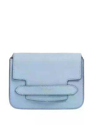 THE BRIDGE Leather Cross Body Bag - Blue