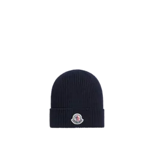 Moncler Wool Beanie - Blue