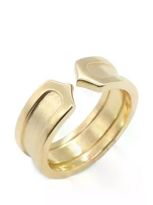 Cartier 18k Yellow C2 Motif Ring