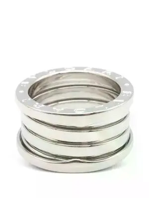 BVLGARI B.zero1 Four-band Ring In 18k White Gold - Silver