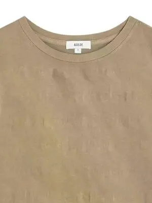 AGOLDE Adine Ribbed Crewneck T-shirt