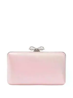 SELF-PORTRAIT Bow-detail Clutch Bag