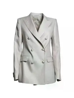 Tagliatore Double-breasted Blazer - Neutrals