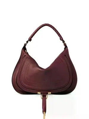 Chloé Marcie Stitch Detail Shoulder Bag