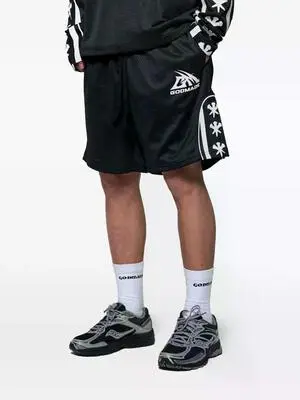 GODMADE Logo Detail Shorts