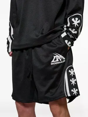 GODMADE Logo Detail Shorts