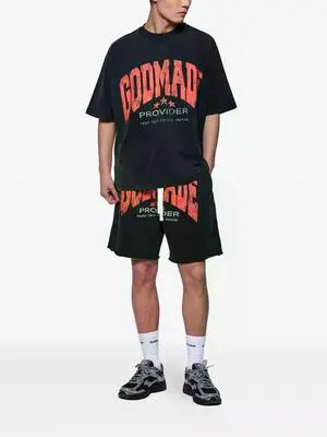 GODMADE Cotton T-shirt - Black