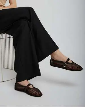 Alaïa Mesh Ballet Flats