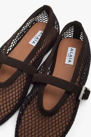 Alaïa Mesh Ballet Flats