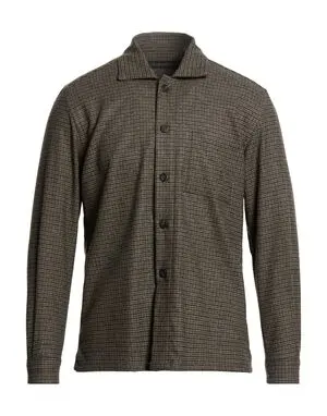 MESSAGERIE Shirt Size Wool, Polyester, Polyamide