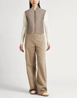 Agnona Viscose And Silk Vest - Grey