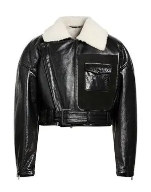 Dolce & Gabbana Lambskin Shearling Lined Jacket