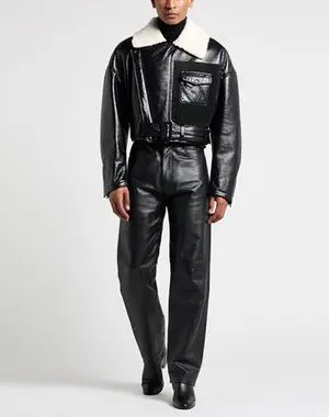 Dolce & Gabbana Lambskin Shearling Lined Jacket