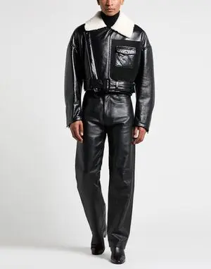 Dolce & Gabbana Lambskin Shearling Lined Jacket