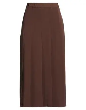 SHIRTAPORTER Pleated Twill Midi Skirt