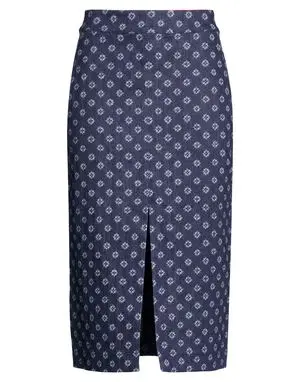 SHIRTAPORTER Floral Print Denim Pencil Skirt
