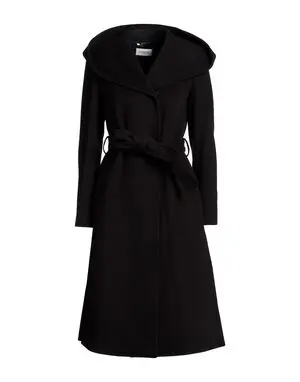 LANEUS Belted Wool, Polyamide, And Cashmere Coat