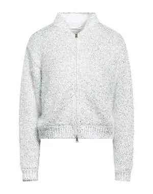 Herno Single-breasted Wool And Polyamide Coat - Silver