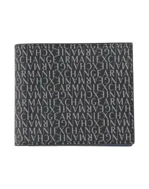 Armani Exchange Wallet Textile Fibers