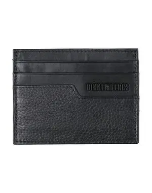 BIKKEMBERGS Cardholder Cow Leather - Black