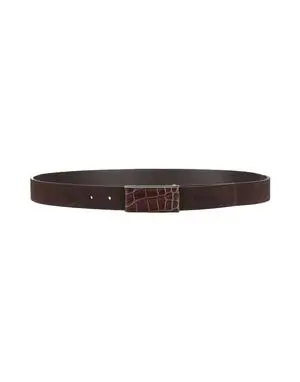CERRUTI 1881 Dark Calfskin Belt
