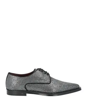 Dolce & Gabbana Polyurethane, Viscose, Cotton, Polyethylene, Polyester Derby Shoes