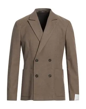 PAOLO PECORA Blazer Size Polyester, Viscose, Elastane