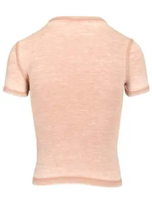 DIESEL® T-uncuties-long-aa3" Cotton Blend T-shirt