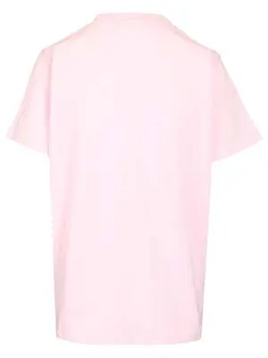 GANNI Cotton T-shirt With Print - Multicolor