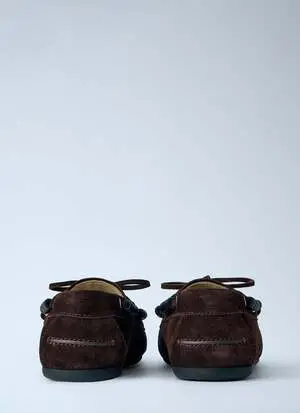 Miu Miu Suede Tassel Loafers