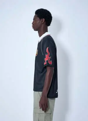 GALLERY DEPT. Embroidered Patch Polo Shirt