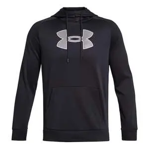 Under Armour Fleece Logo Hoodie - Black/grey