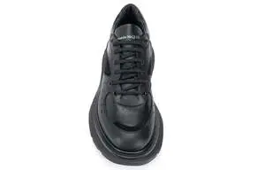 Alexander McQueen Suede-panelled Leather Trainers
