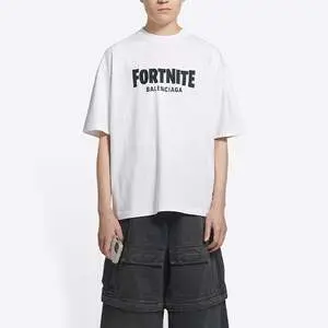 Balenciaga X Fortnite T-shirt Medium Fit - White