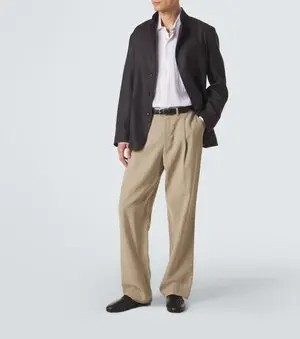 SAMAN AMEL Nehru Silk Jacket