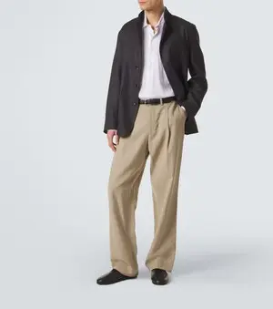SAMAN AMEL Nehru Silk Jacket