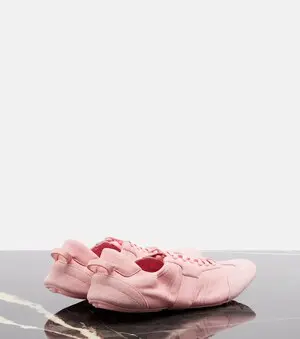 Gucci Flex Leather Sneakers - Pink