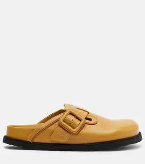 BIRKENSTOCK Boston Leather Clogs