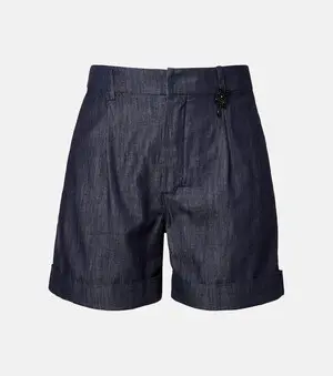 Max Mara Denim Shorts - Blue