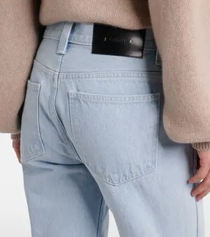 Khaite Farley Straight Jeans - Blue