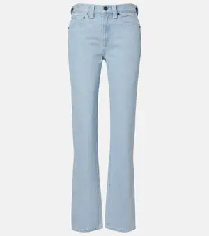 Khaite Farley Straight Jeans - Blue