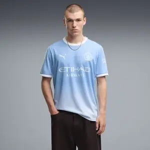 PUMA Manchester City Home Soccer Jersey - Blue