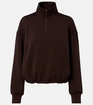 Varley Sian Half-zip Sweatshirt - Brown