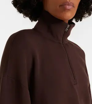 Varley Sian Half-zip Sweatshirt - Brown