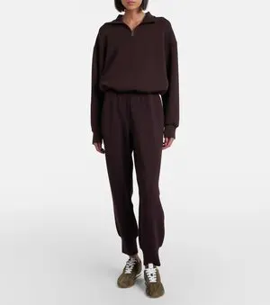 Varley Sian Half-zip Sweatshirt - Brown